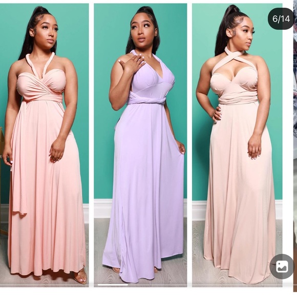 Dresses | Multiway Wrap Floorlength Gown | Poshmark